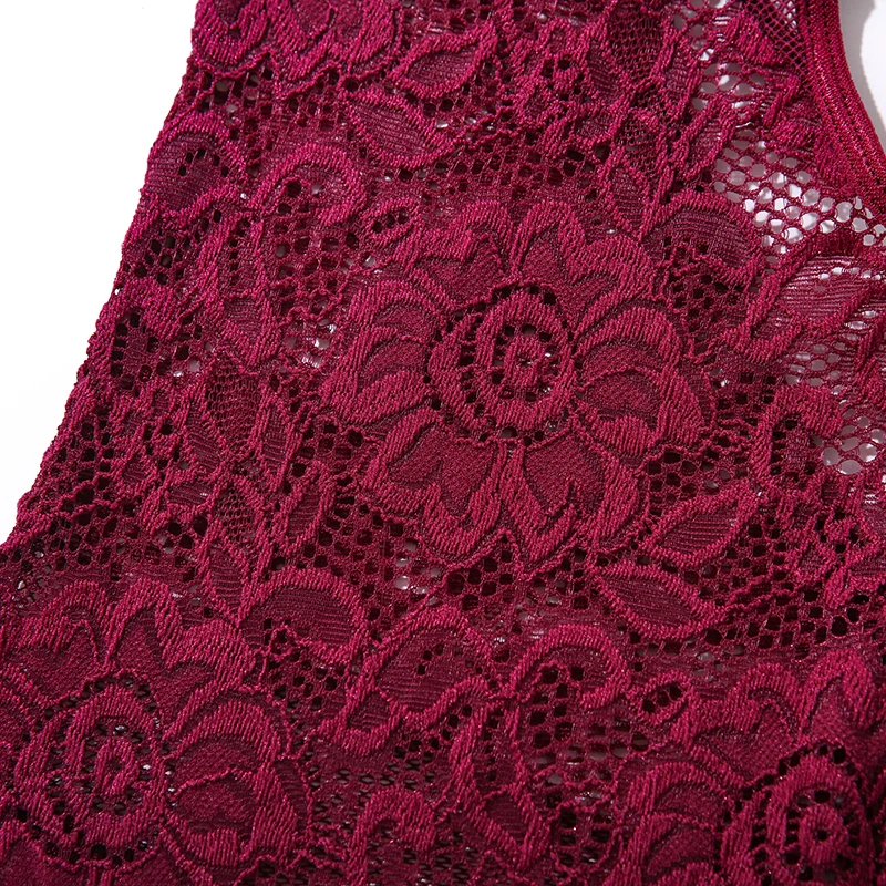 High-grade Embroidery Lace Adjustable Elastic Sexy Lingerie With ...