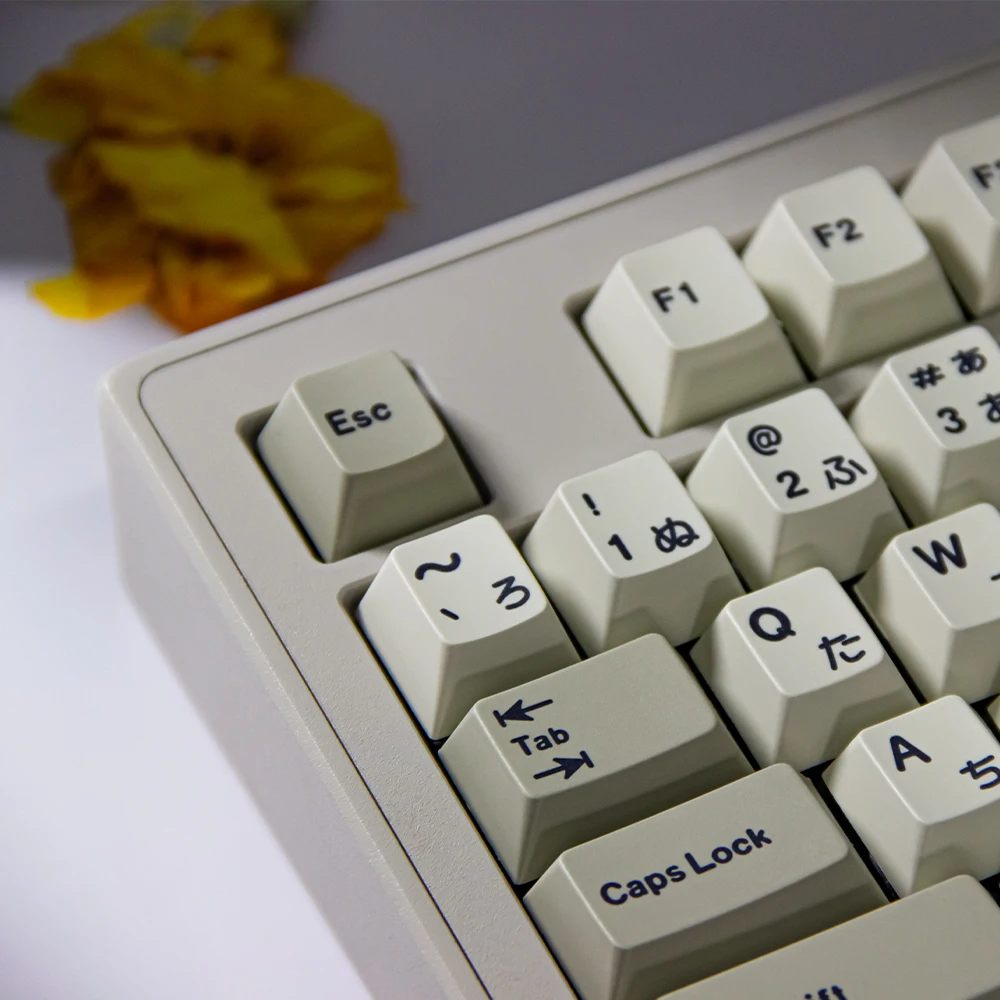 Japanese Characters Keycaps 141 Key Sub-key Pbt Keyboard Keycaps - Buy ...