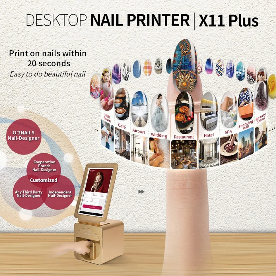 2025 Professional Nail Printer: Automatic 3D Nail Art Machine for ...