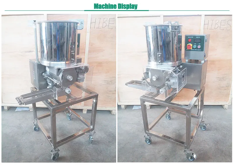 Automatic Hamburger Fish Patty Forming Machine for Export