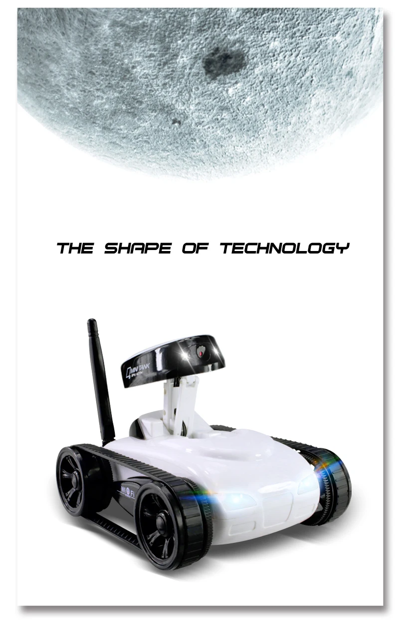 Radio Control Wifi Mini Iso Hi-tech I-spy Tank Micro Wireless Tank Rc ...