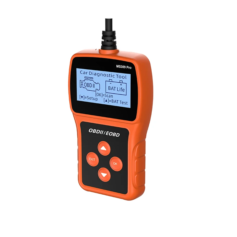 Professional Enhanced OBD II Vehicle Code Reader Automotive OBD2 EOBD ...