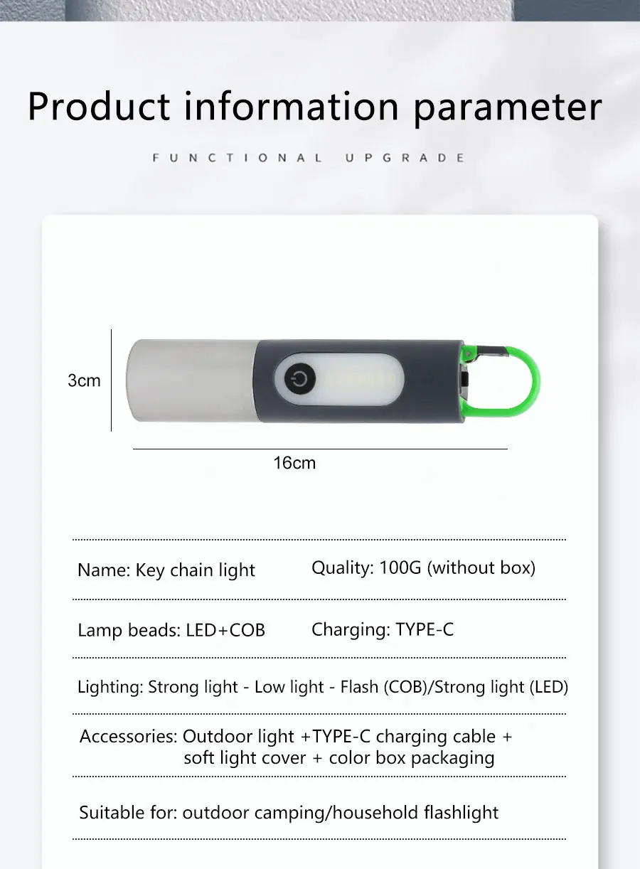 At Customizable Torch Brightest Led Linterna Flashlight Magnetism ...