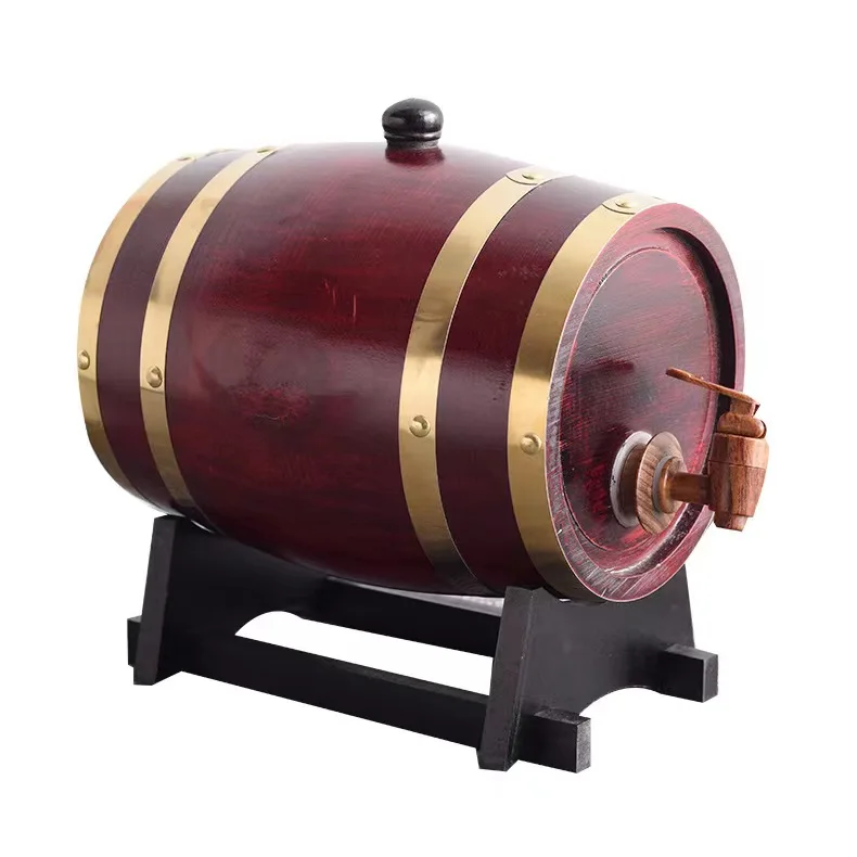Custom 1.5l Oak Barrels Wooden Beer Barrels And Whisky Decorative ...