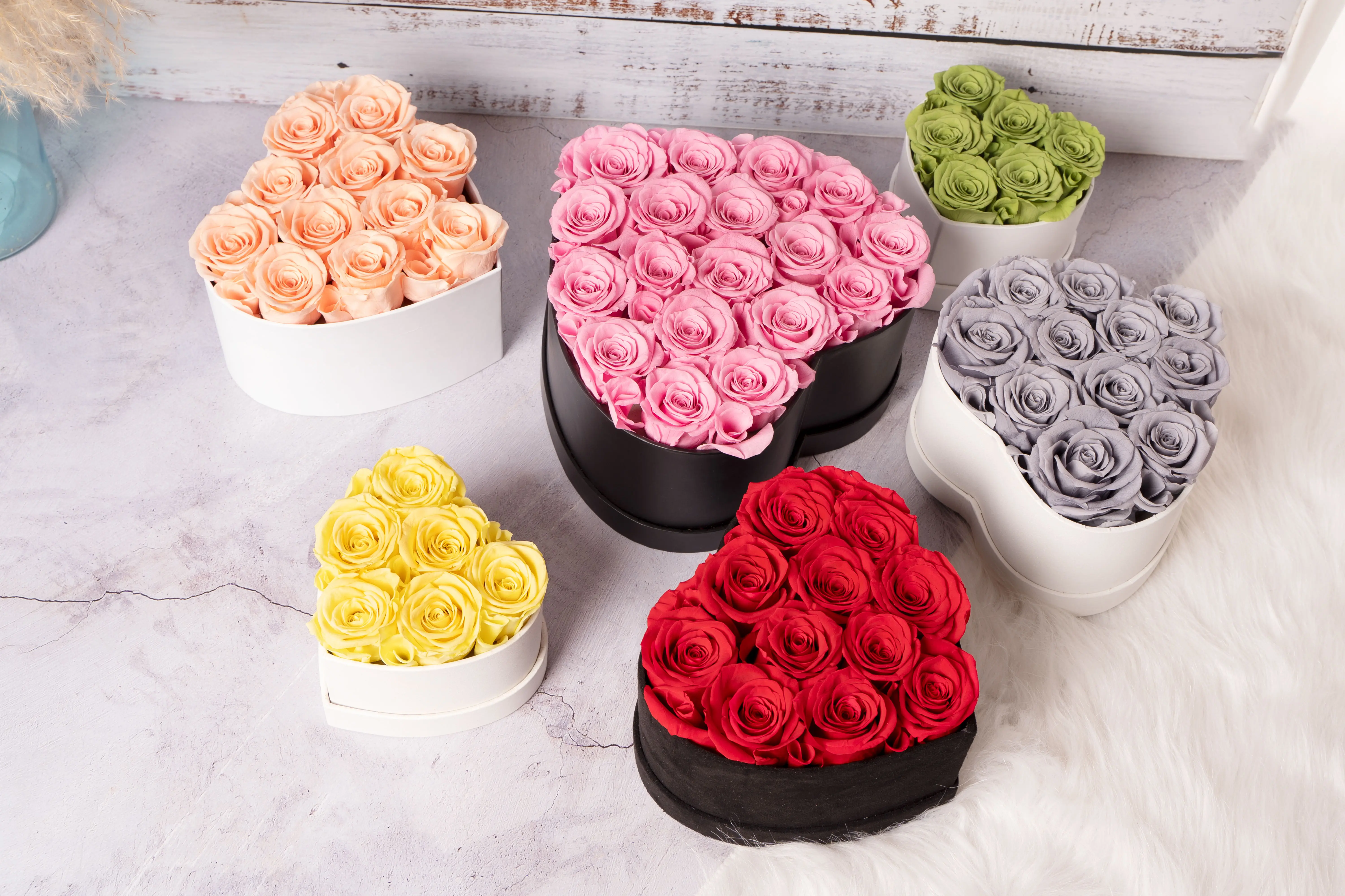 2025 New Product Valentine's Day Ideas Gift 100 Forever Rose Custom ...