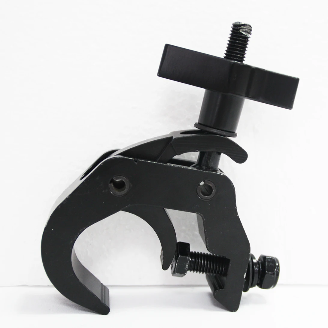Aluminum Black Stage Lighting Truss Clamp Max Load 250kg Heavy Duty ...