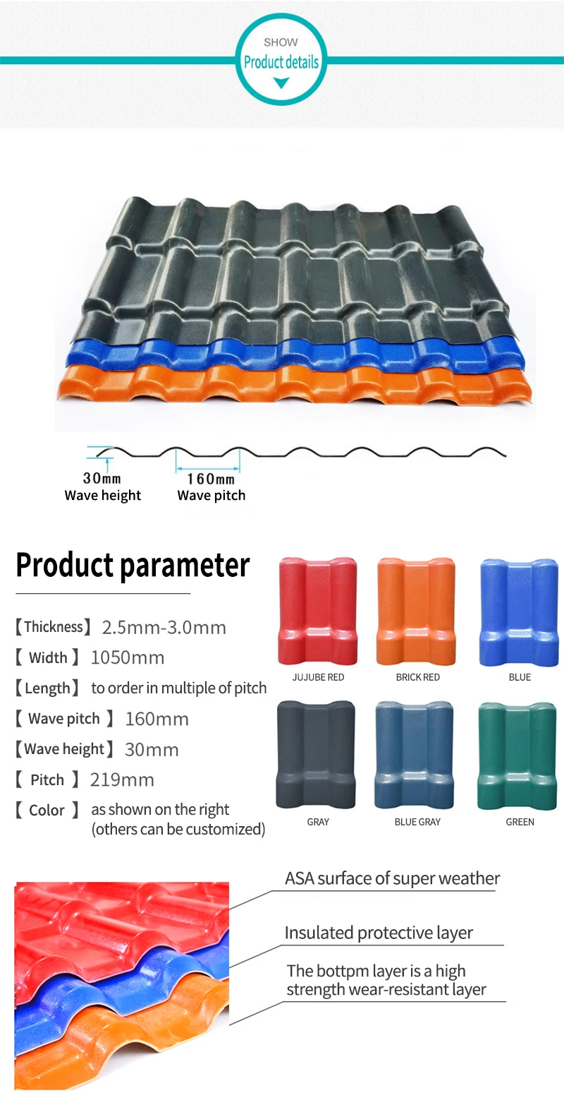 Teja Colonia Roofing Shingles Architectural Roofing Sheet Synthetic ...