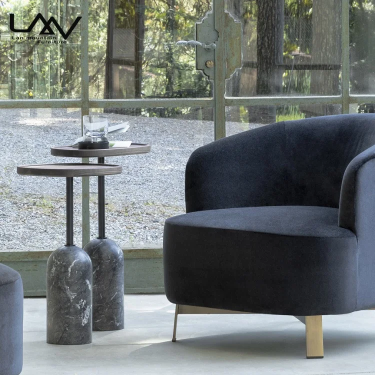 Modern Luxury Side Table Living Room Bedroom Corner Table Nordic Style ...