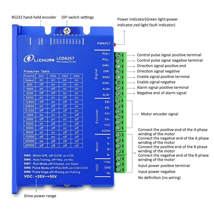 Lichuan Nema 23 Stepper Motor Driver Lcda257s+lc57h27 2n.m 8mm Motor Stepper With Wire For 3d ...