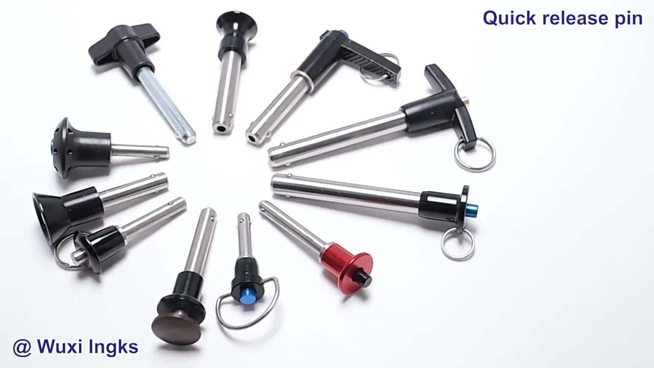 Professional Supplier M8 M10 M12 M16 D Ring Shouldered Ball Lock Pin ...