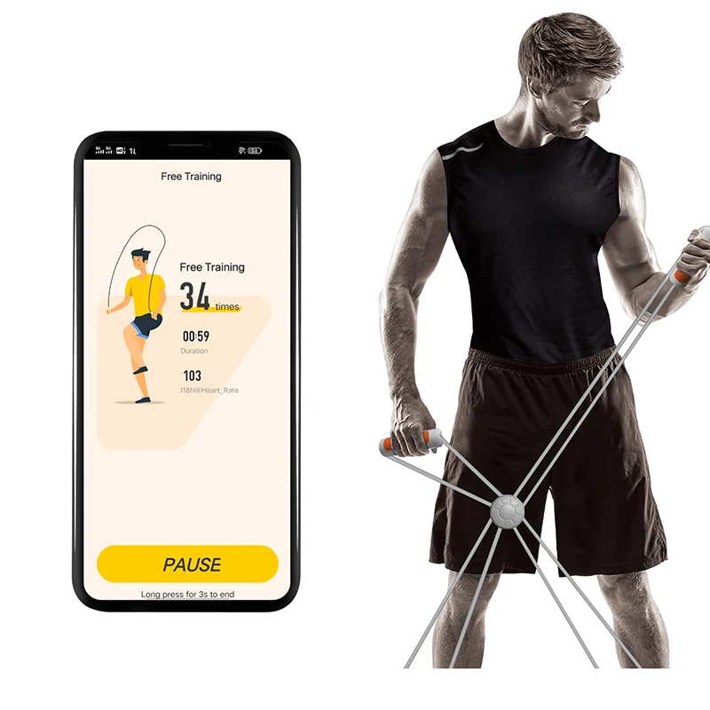 Custom Home Gym Strength Workout Bands Smart Resistance Bands Tube ...