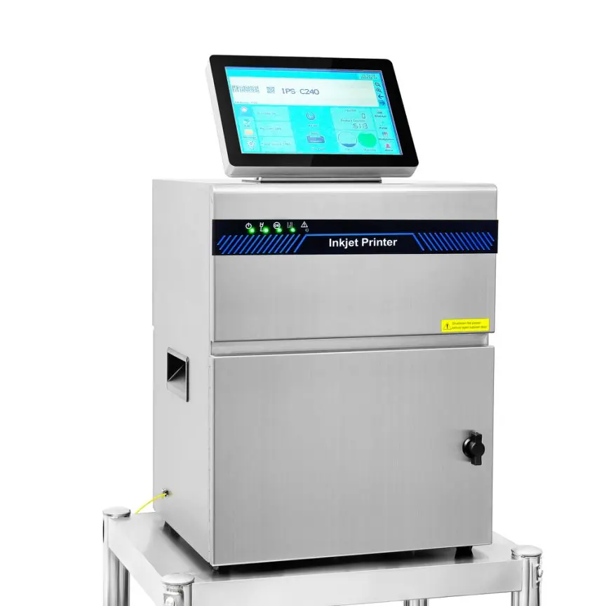 New Model C240 Touch Screen Cij Inkjet Coding Printer Multi-Languages ...