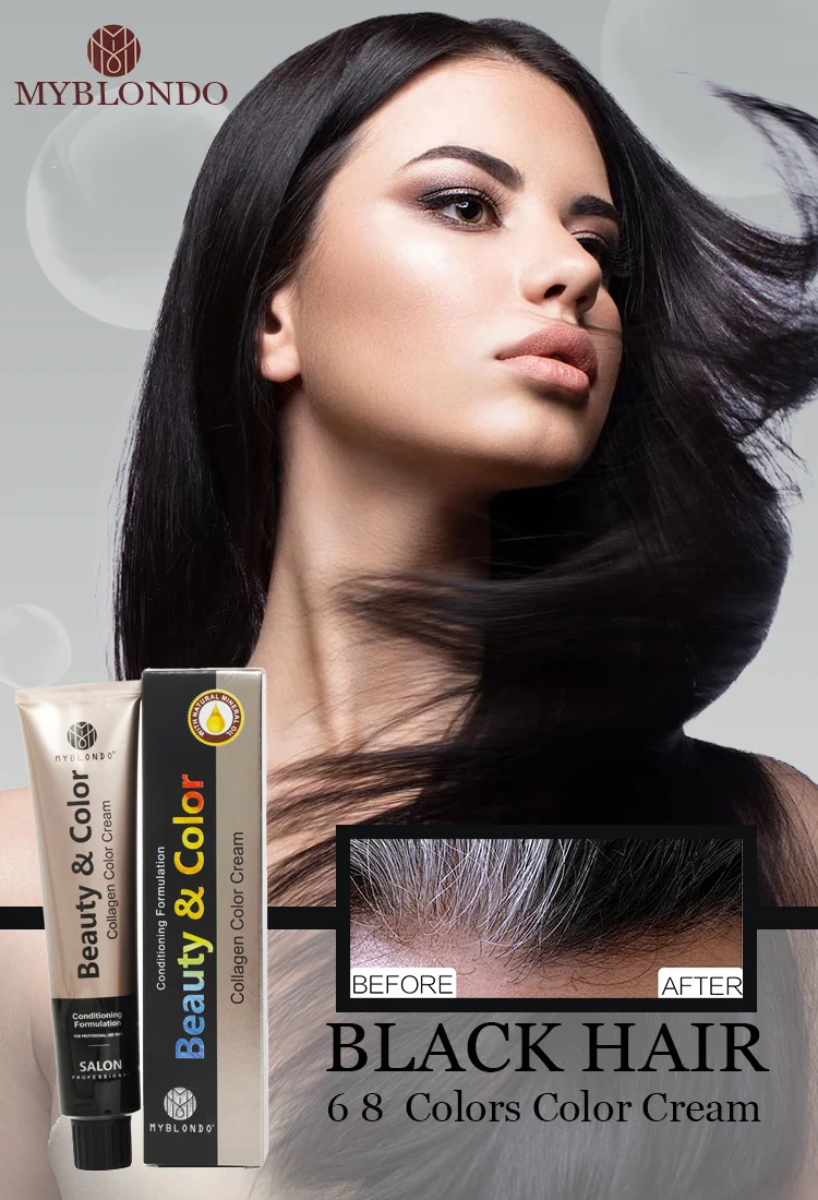 100ml Hair Color Cream Hair Dye For Professional Salon Use - Buy ...