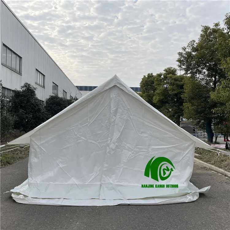 Kango Ready Disaster Relief Family Tent 3x4 M 4x4m White Color Cubicle ...