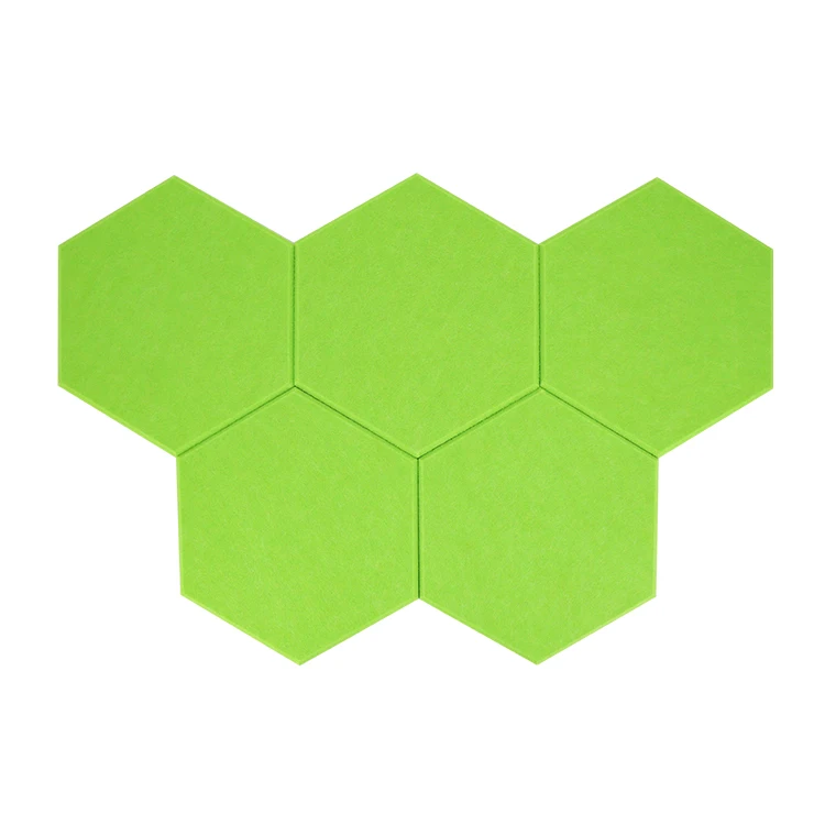 Large Hexagonal Customized Colour Sound Proof Sound-absorbing ...