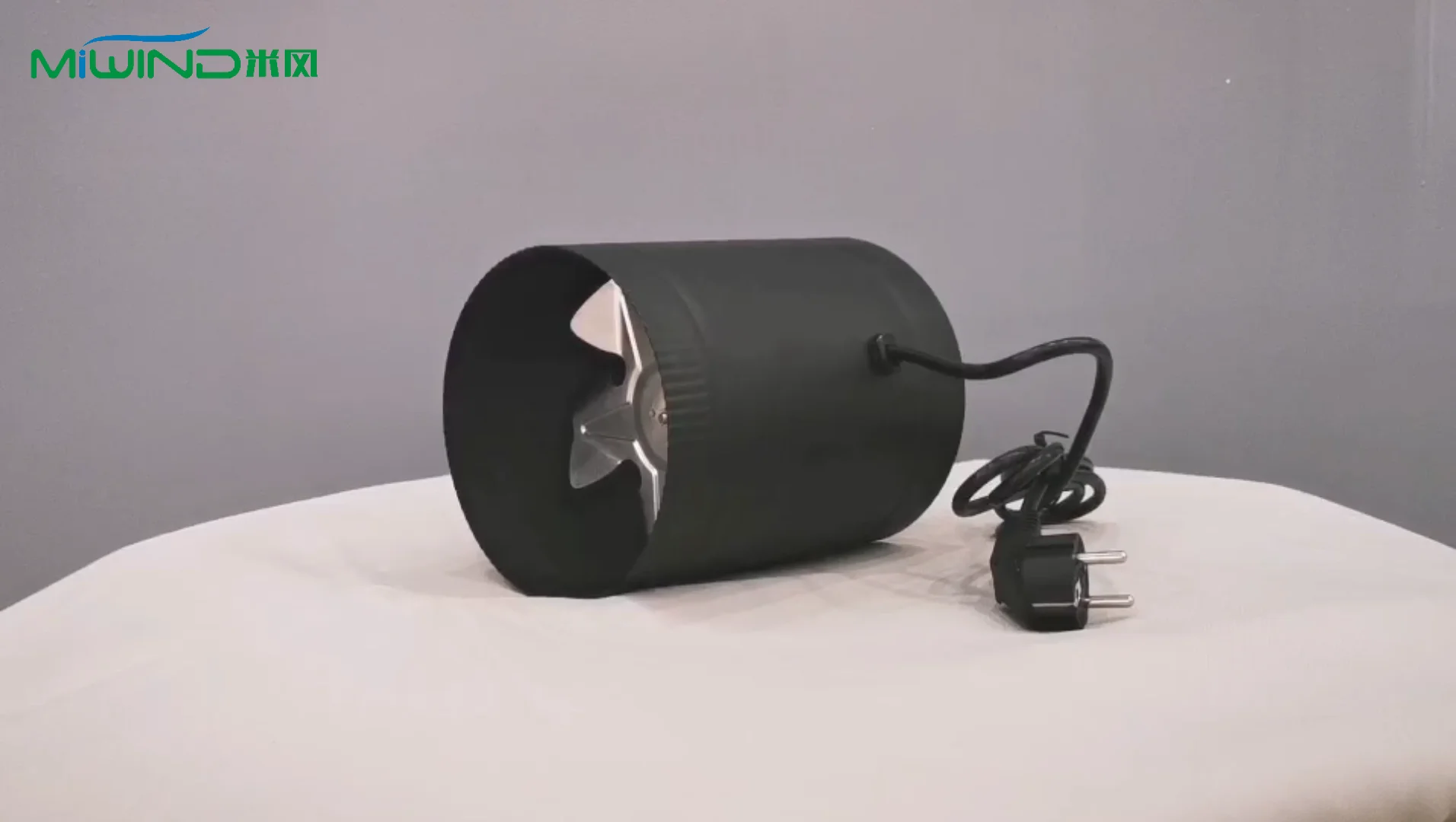 8 Inch Inline Duct Booster Fan 420 Cfm,Hvac Exhaust Intake Fan,Low ...