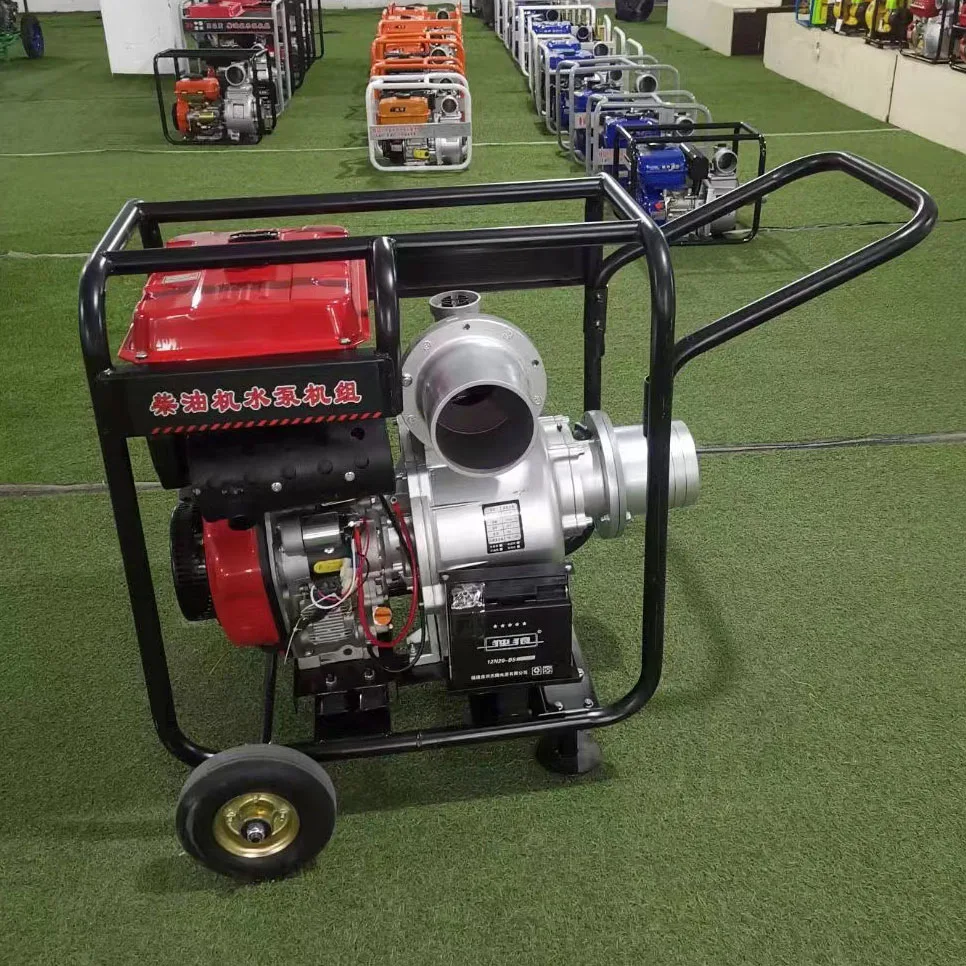 6 Inch Diesel Water Pump - 150 Cubic Meter Irrigation Solution
