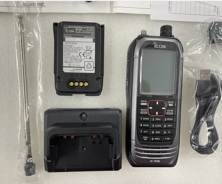 Icom R30 Receiver Handheld R20 Upgraded Ultra Wideband Receiver With ...