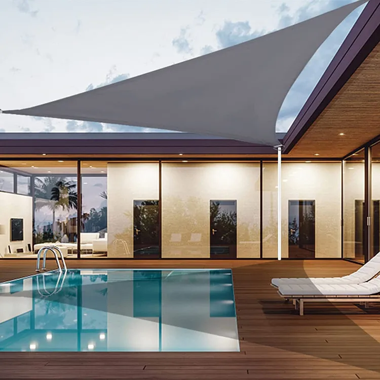 2024 New Inventions Sun Outdoor Shade Sail Waterproof Triangle Shade ...