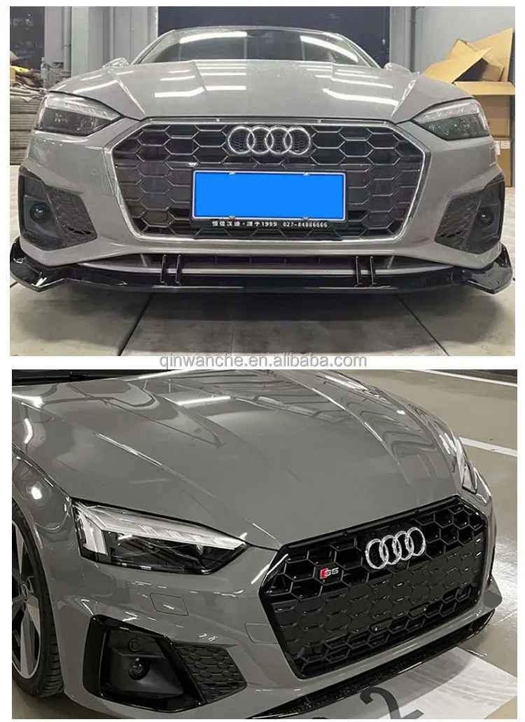 Auto Body Systems Rs5 Style Car Bumpers For 2021-2022 Audi A5 S5 Front ...