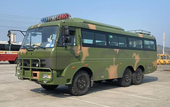 Dongfeng off-Road Bus 6X6 - All Wheel Drive for 30 Seats