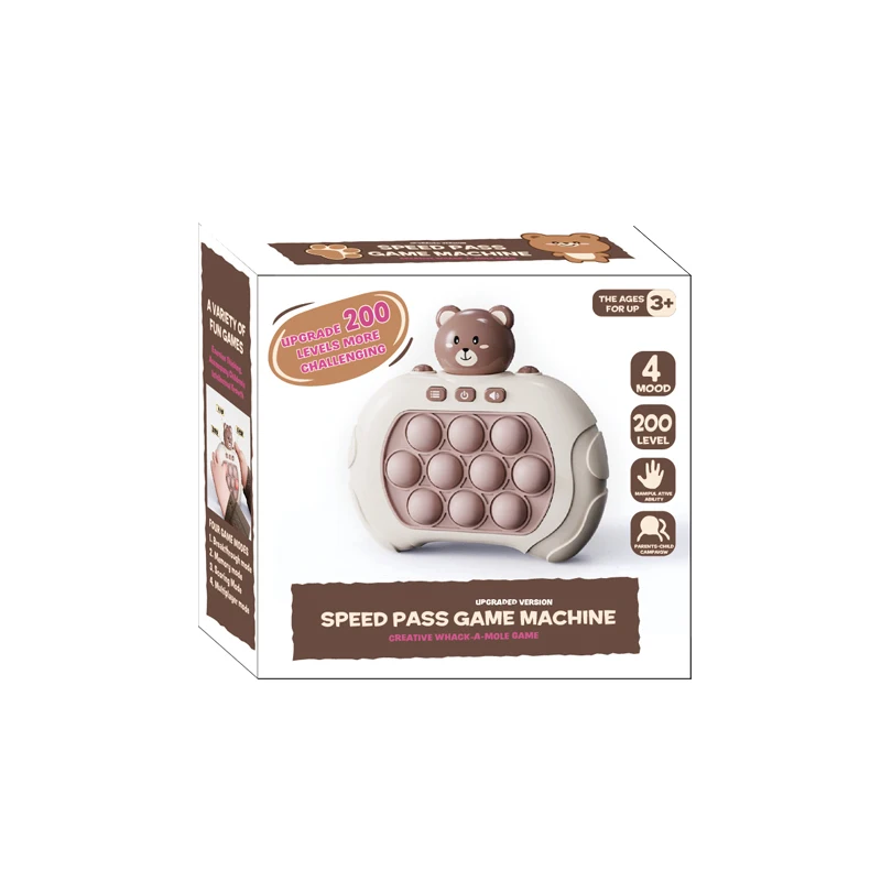 Handheld Whack-a-mole Kids Quick Push Game Machine Multi-functional ...