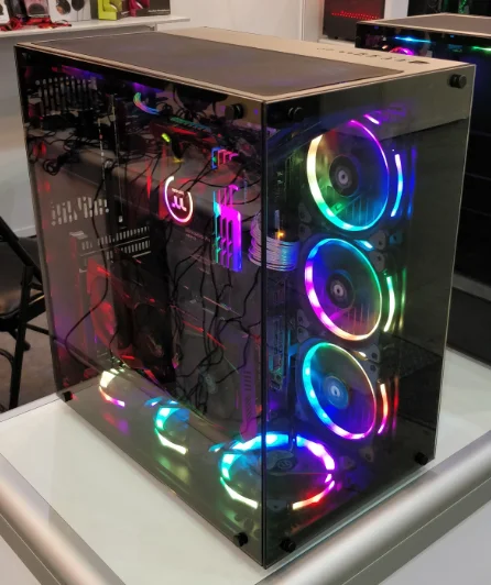 Red Dragon Full Tower Gaming Computer Case With Basalt Pc Accessories ...