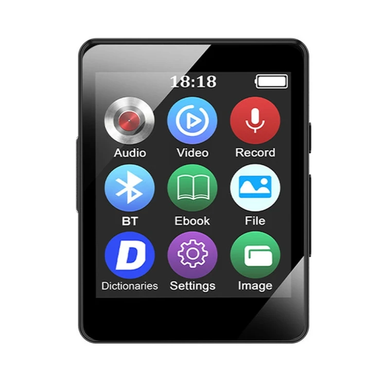 2025 Touch Screen MP3 Player with 8GB, Bluetooth 5.0, E-book Mode, and ...