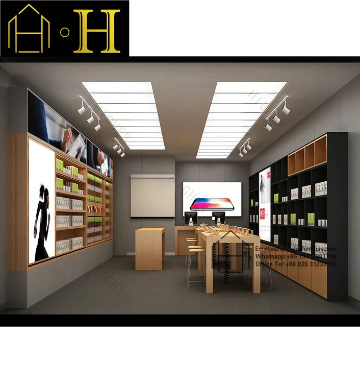 Mobile Phone Shop Counter Design - Customized Solutions