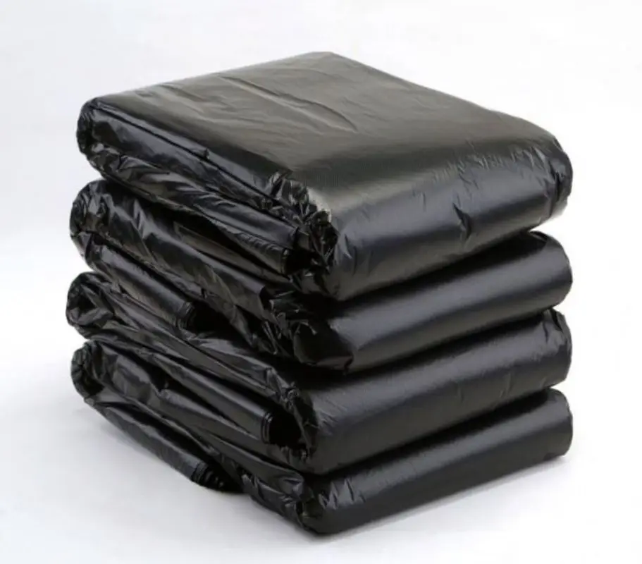55 95 100 Gallon Large Black Trash Bags - Heavy Duty 3 Mil