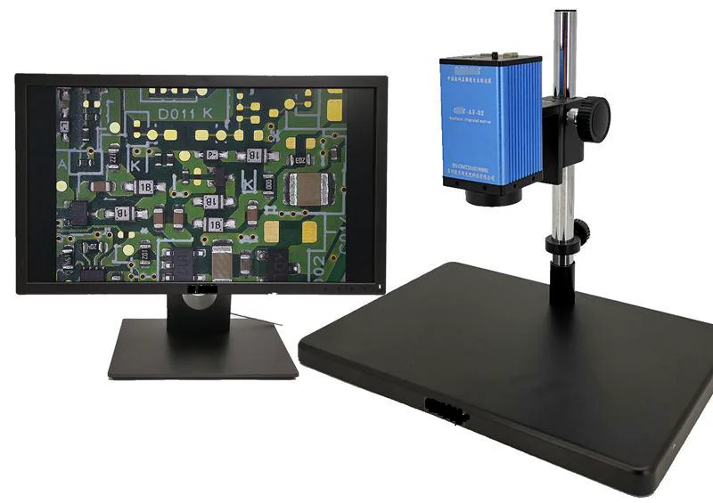 Vision Inspection Digital Tool-maker Microscope PCB Inspection Video ...