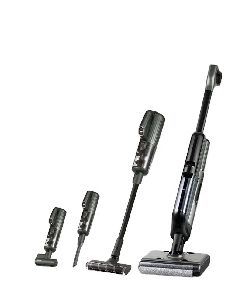 Fc12 Wet Dry Vacuum Cleaner Cordless Vacuum Mop With Hot Air Drying ...