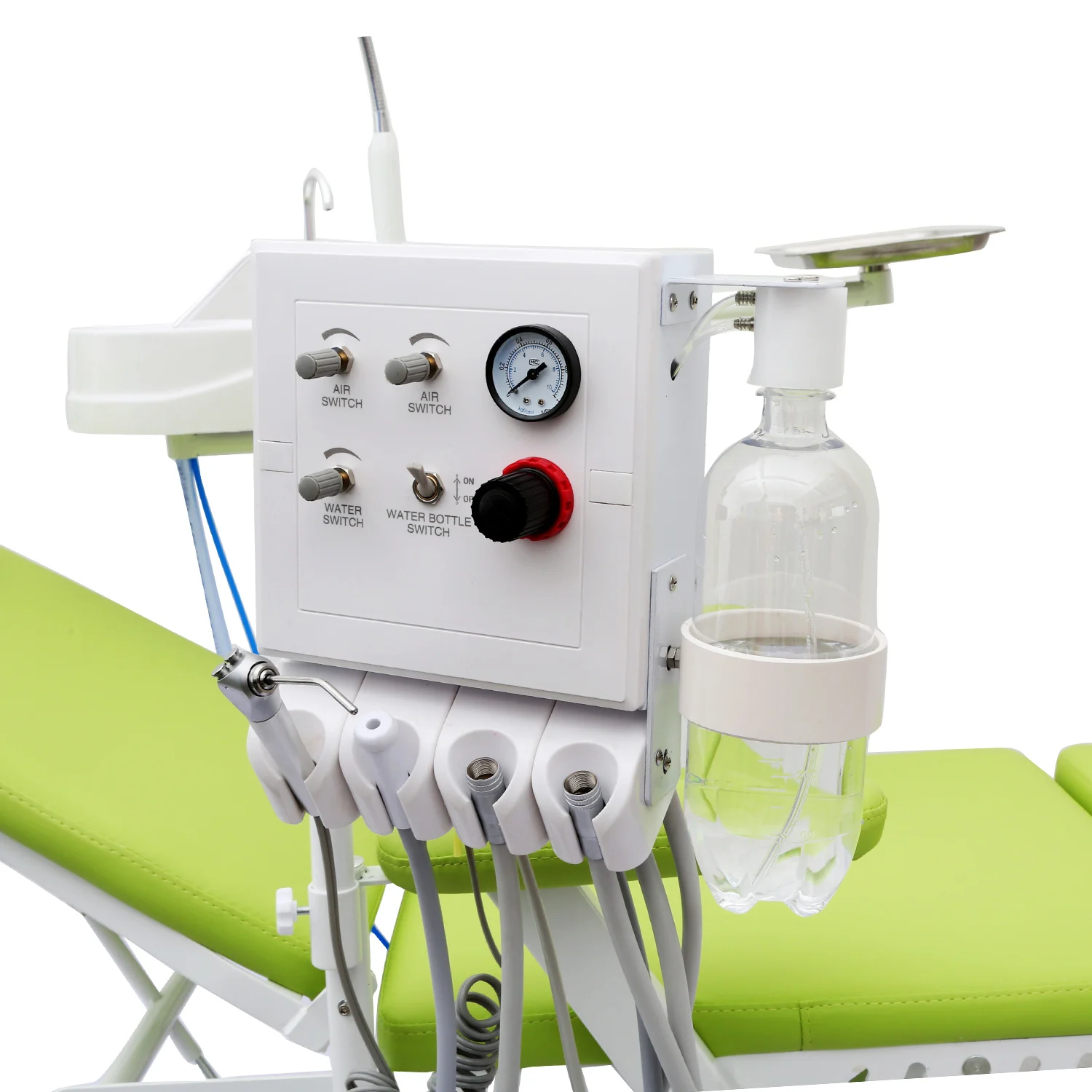 Folding Mobile Unit Turbine Portable Dental Chair - CE Approved