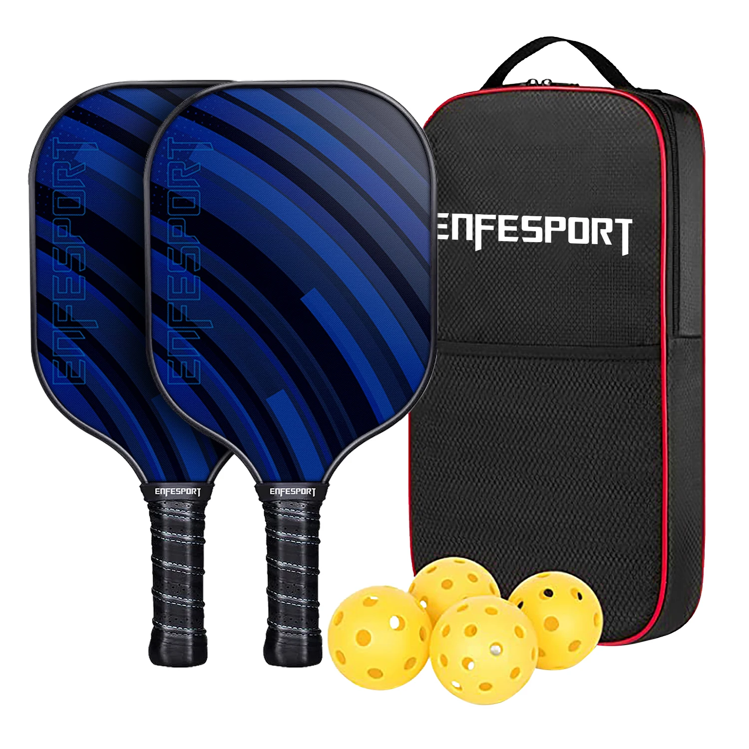 2024 Pickleball Carbon Fiber Pickleball Paddle Racket For Outdoor ...