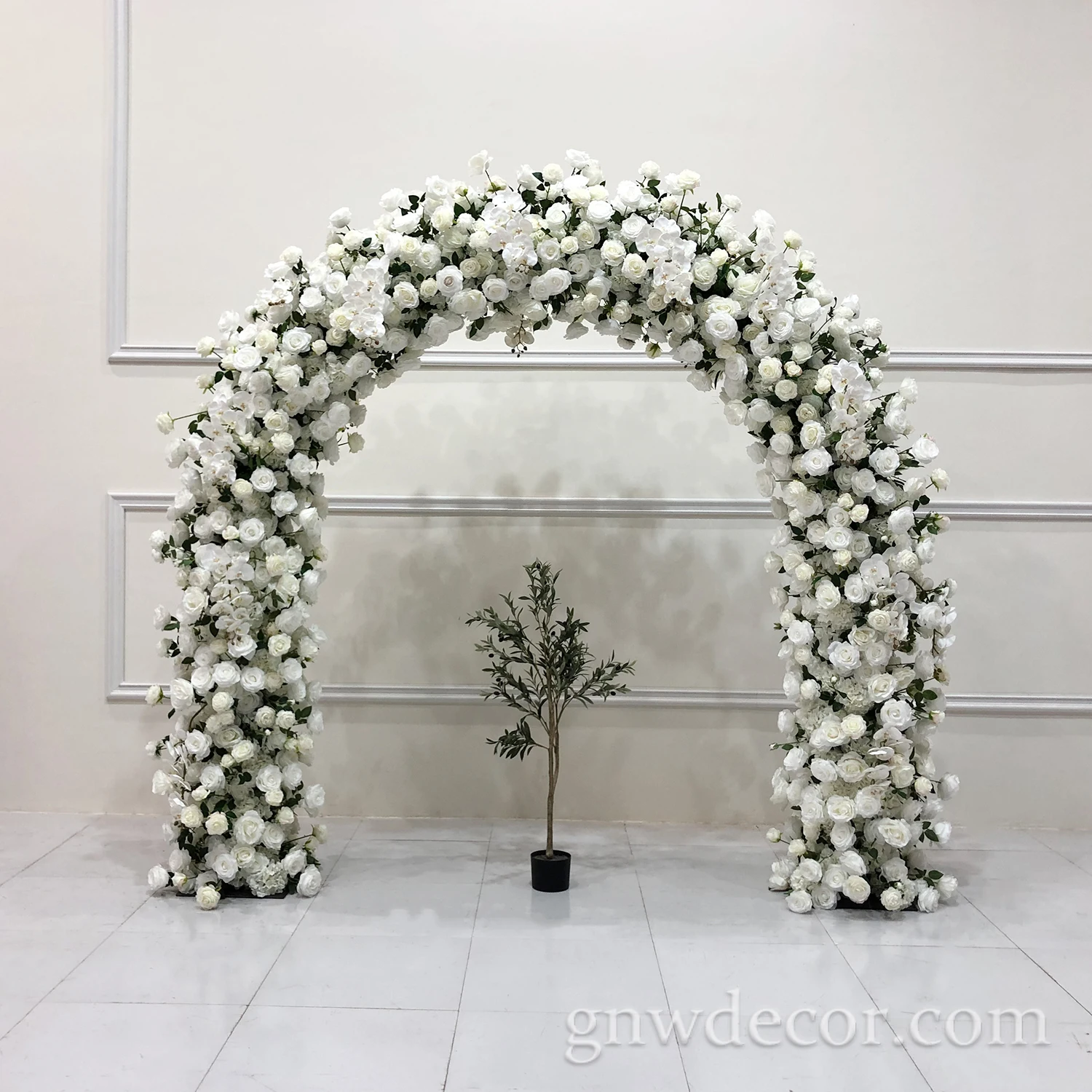 Gnw Creative Wedding Flower Arch Artificial Flower Romantic Arch - Buy ...