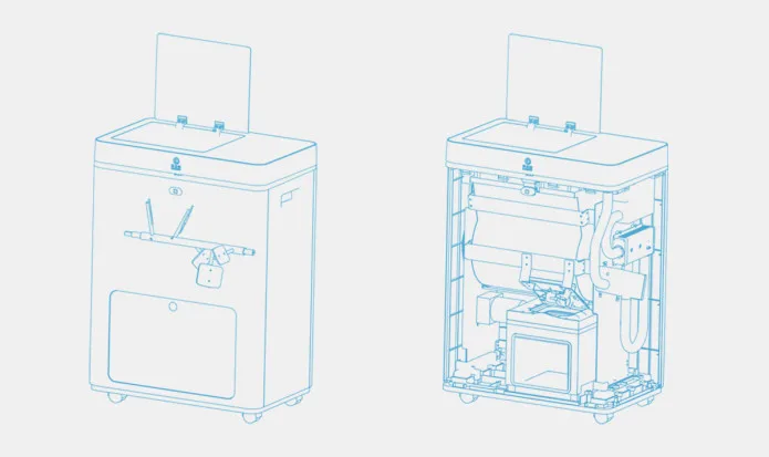 Beeco Mini Food Waste Composter Disposer Machine,Food Waste Disposer ...