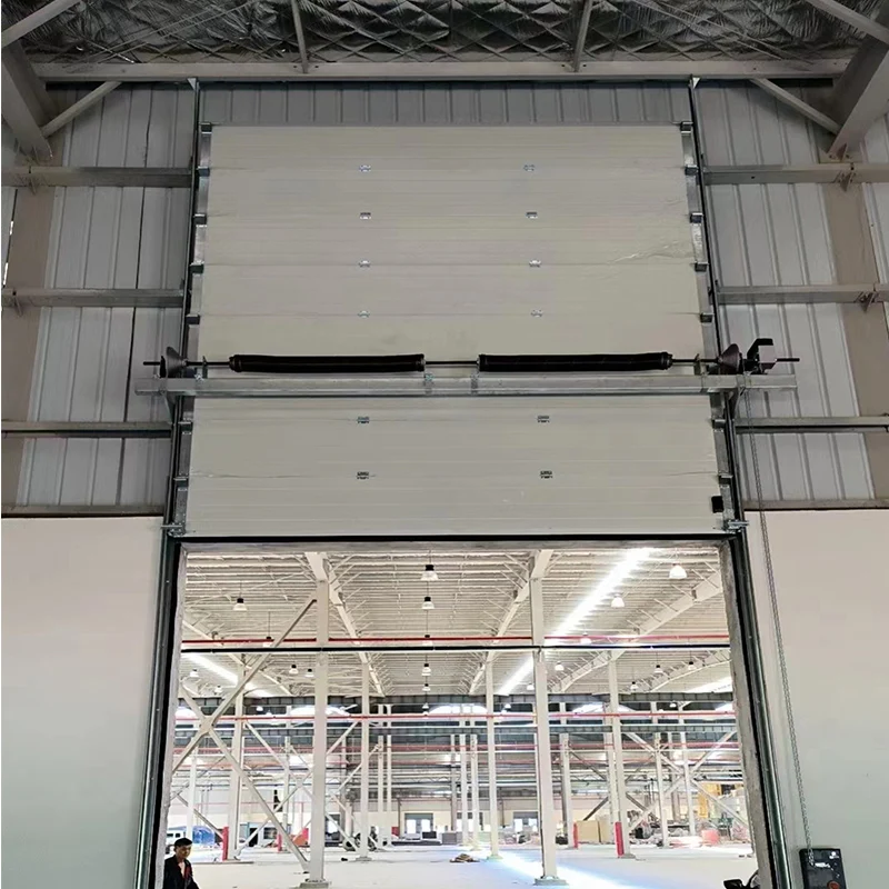 Industrial Door Sectional Vertical Metal Steel Vertical Automatic ...