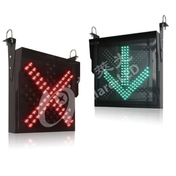 Led Variable Sign X And Down Arrow Lane Control Road Traffic Sign Board ...