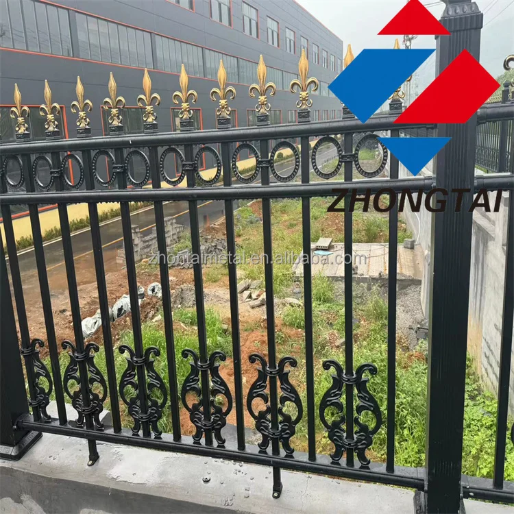 Residence Exterior Railing Isolation Fences Aluminum Railing Fence ...