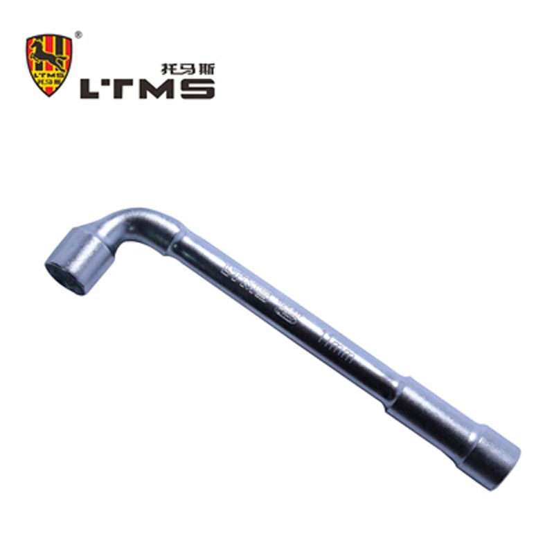 6mm-19mm L-shape Hex Car Spare Tire Lug Wrench Double End Perforated ...