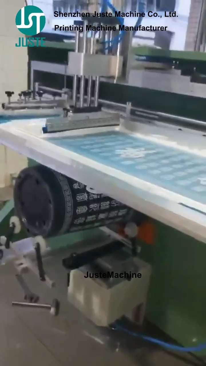 Electric Semi Auto Smart Screen Printer Commercial Automated Silk ...