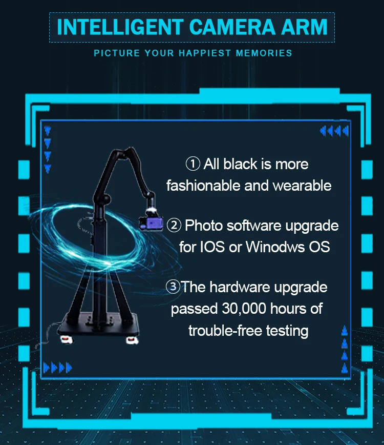 Automated Glambot Camera Motion Control Movement 360 Photo Robot Booth ...