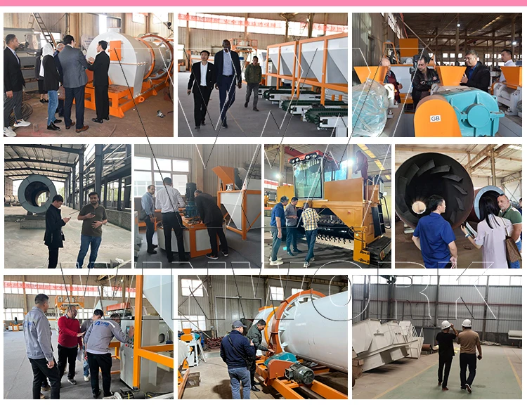WINWORK New Organic Fertilizer Granulation Production Line Machine with ...