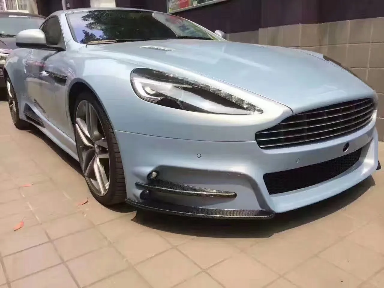 New Product for Aston Martin DB9 Body Kit DB9 Upgraded MSY Style Front ...