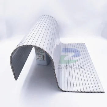 Flexible Roll Up And Aluminum Apron Slat Covers - Buy Link Apron Cover ...