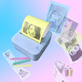 58mm Sticker Mobile Thermal Portable Photo Wireless Pos Impresora ...