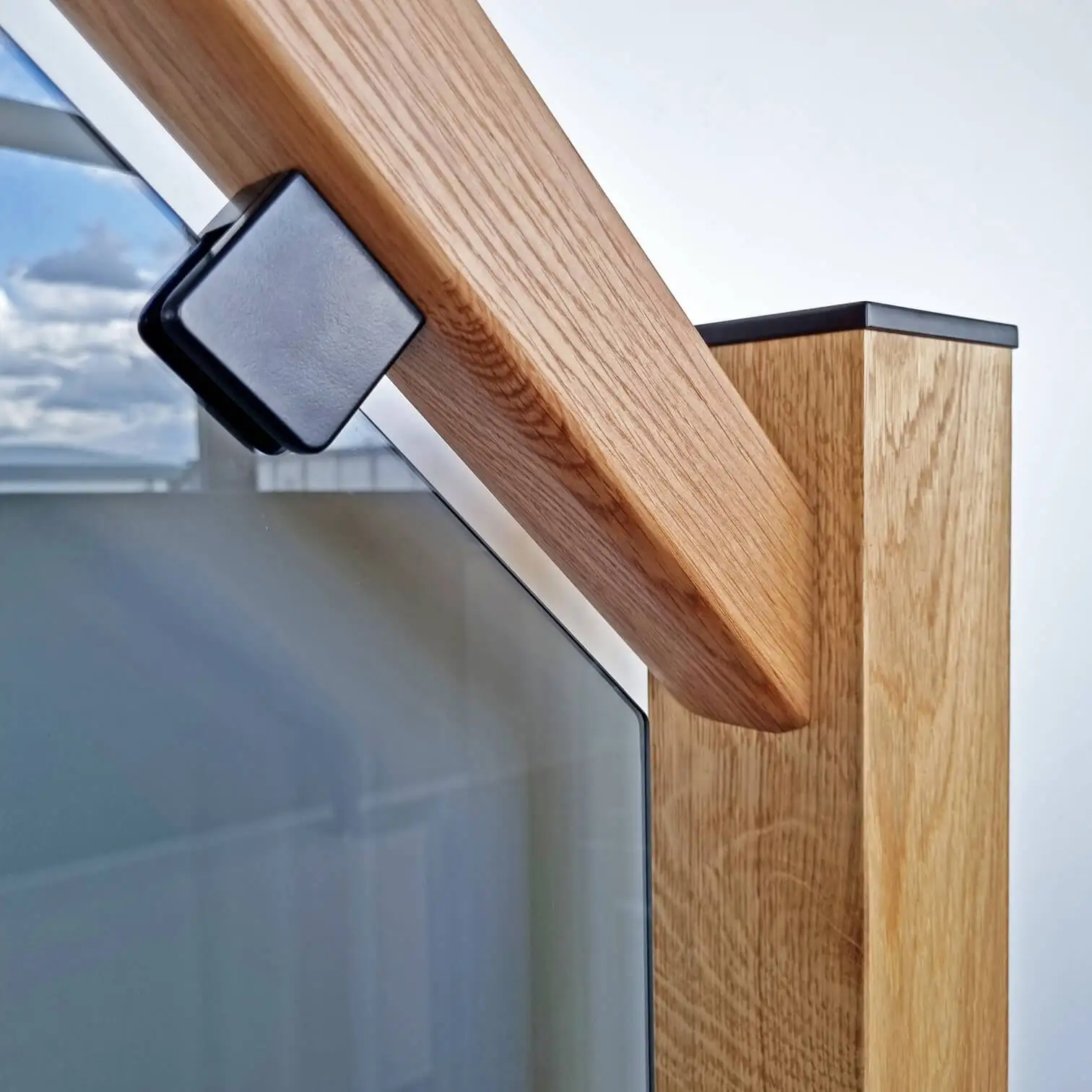 Aleader Modern Adjustable Glass Railing Clamp Stainless Steel Glass ...