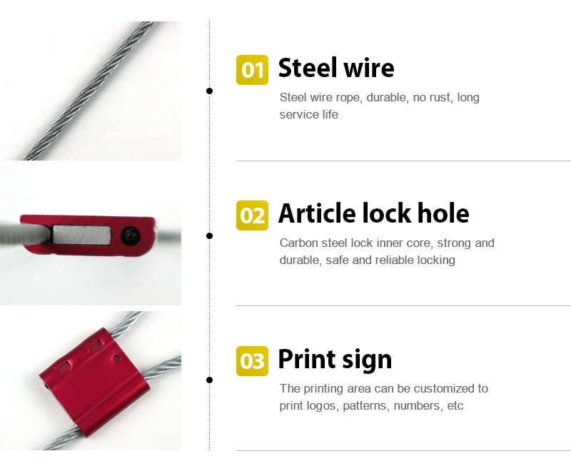 Aluminium Container Cable Seal C8007 For Shipping - Buy Aluminium ...