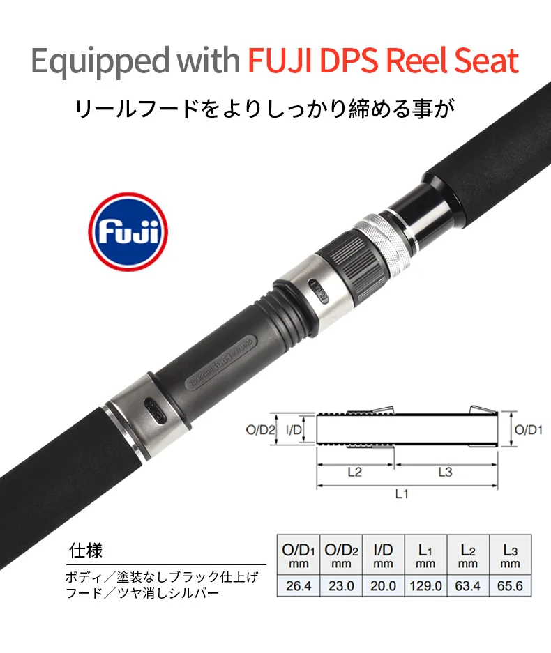 Mad Mouse Popping Rod New Japan Full Fuji Parts Cross Carbon Boat Rod ...