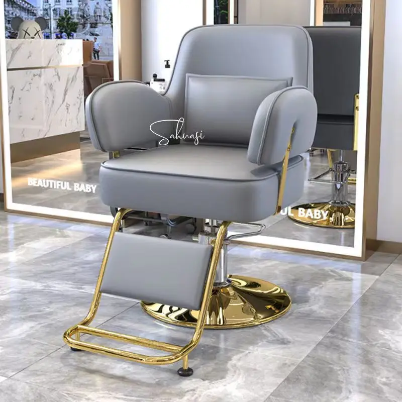 Blue Hair Salon Chairs